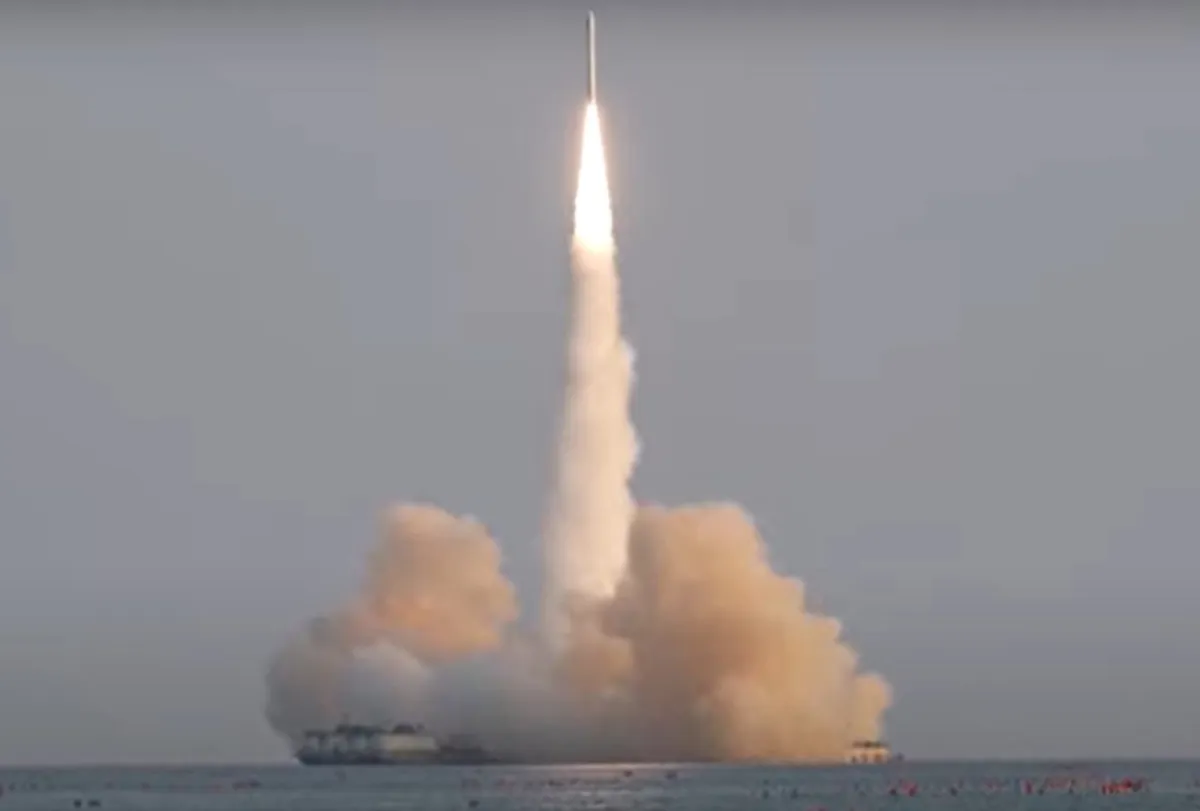 China’s Galactic Energy Startup Takes on SpaceX with First Sea Launch ...