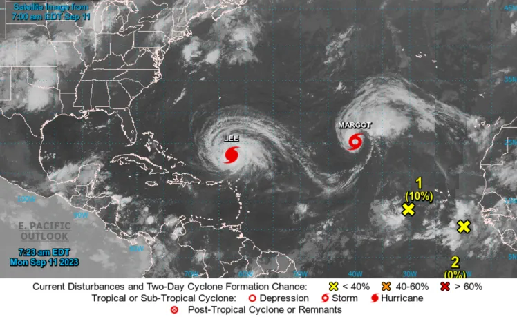Storm Margot Model Shows Path as Strength Gathers - Newsweek