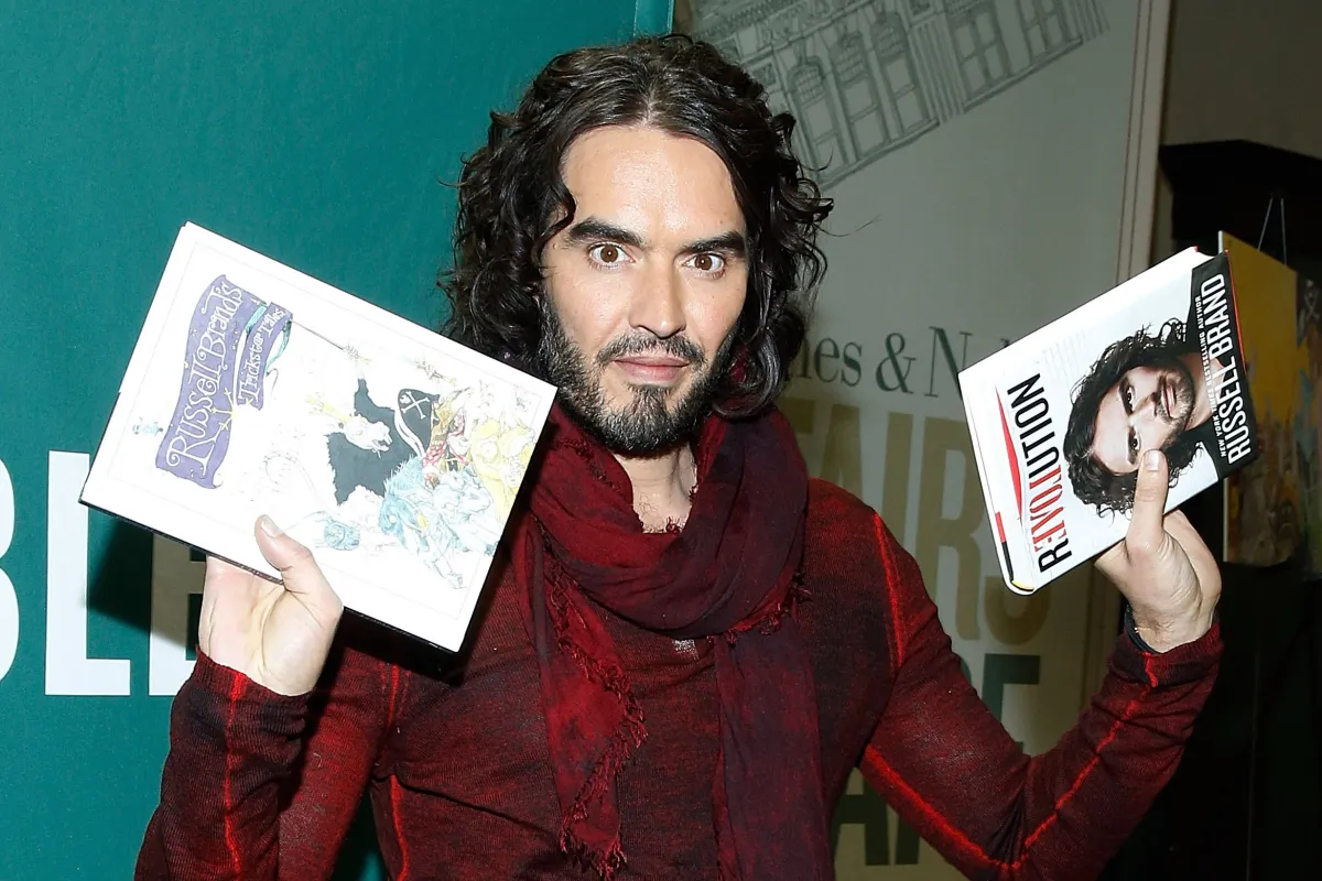 Russell Brand Book Publishing Suspended Amid Sexual Assault Allegations ...