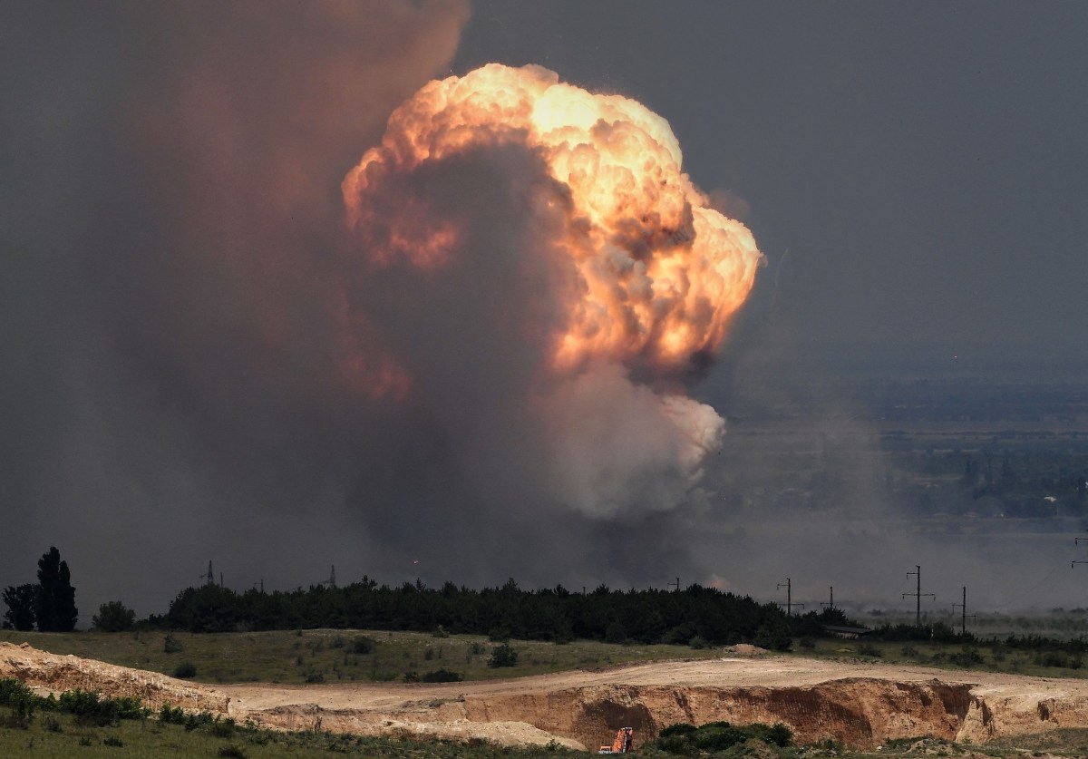 Ukraine Delivers Biggest Crimea Attack After Hitting Russian Black Sea ...