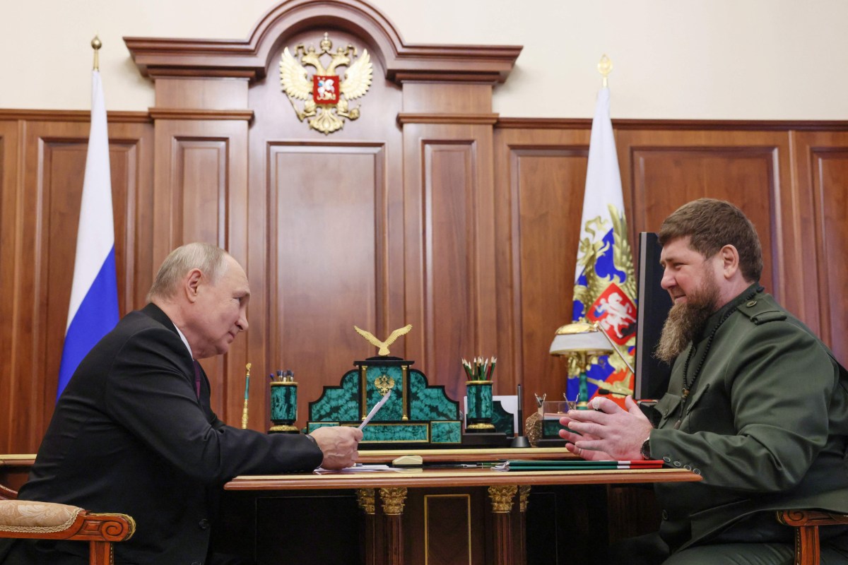 Putin Seen With Kadyrov After Death Rumors - Newsweek
