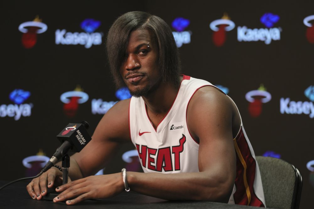 Jimmy Butler Cracks Up Miami Heat Teammates With Another New Hairstyle ...