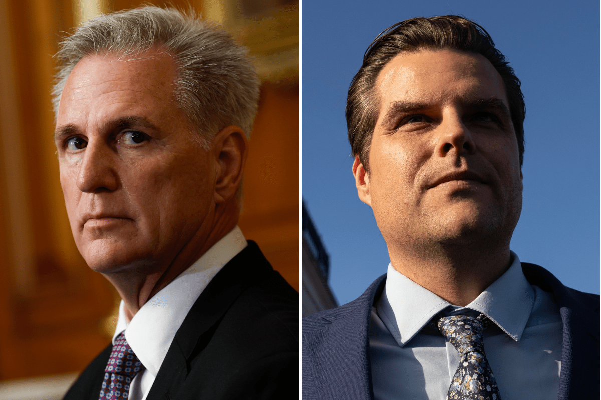 Matt Gaetz and Kevin McCarthy Continue Feud Amid Speaker Talk - Newsweek