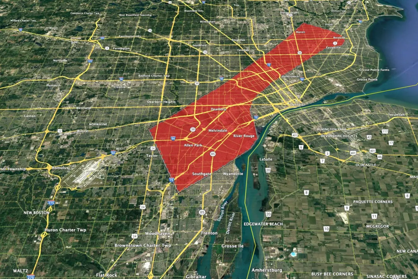 Gaza Strip’s Size Compared to US Cities in Series of Maps - Newsweek