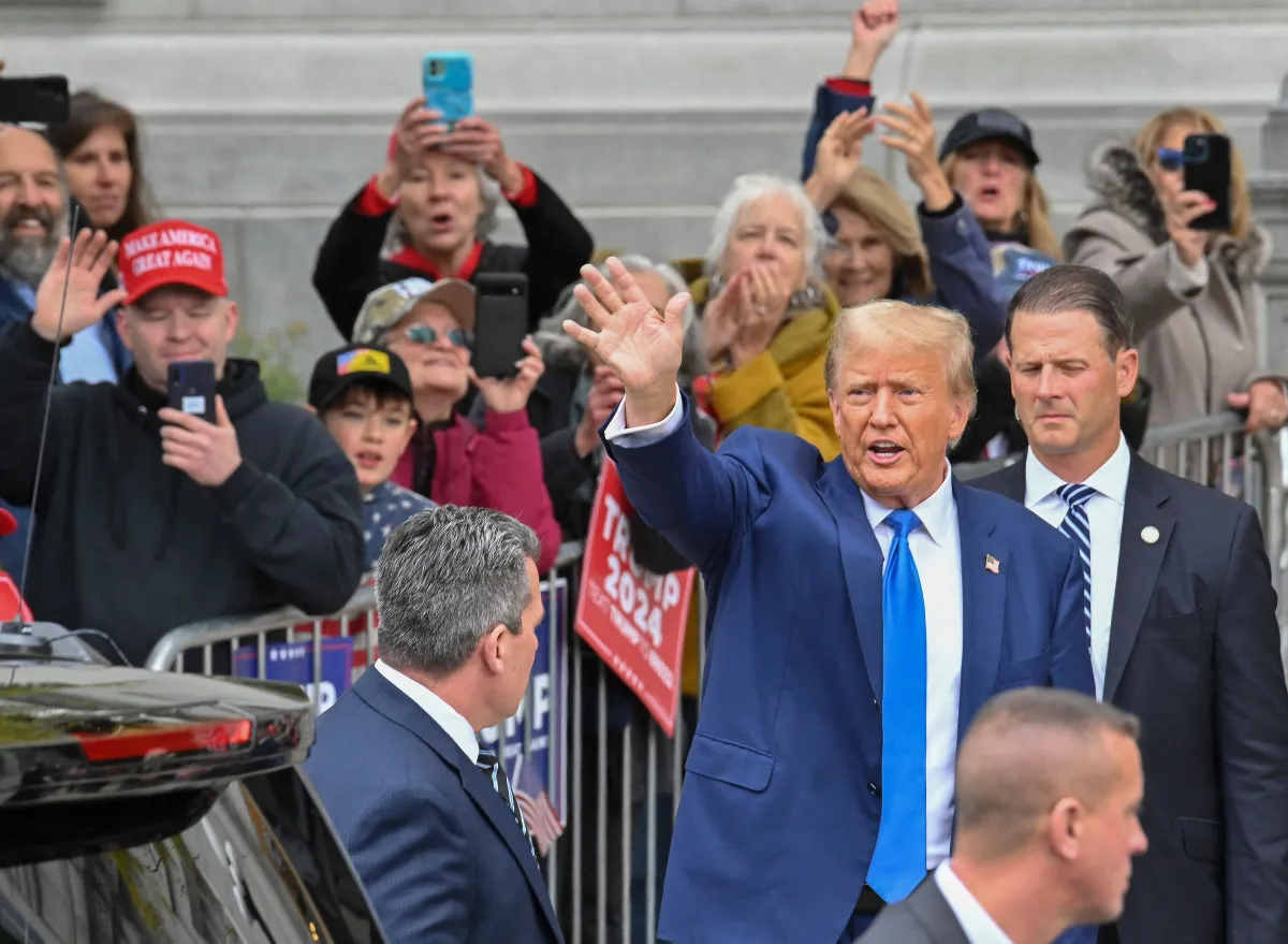 Video of Donald Trump Being Told He’s Going to Jail Viewed Over 1M ...