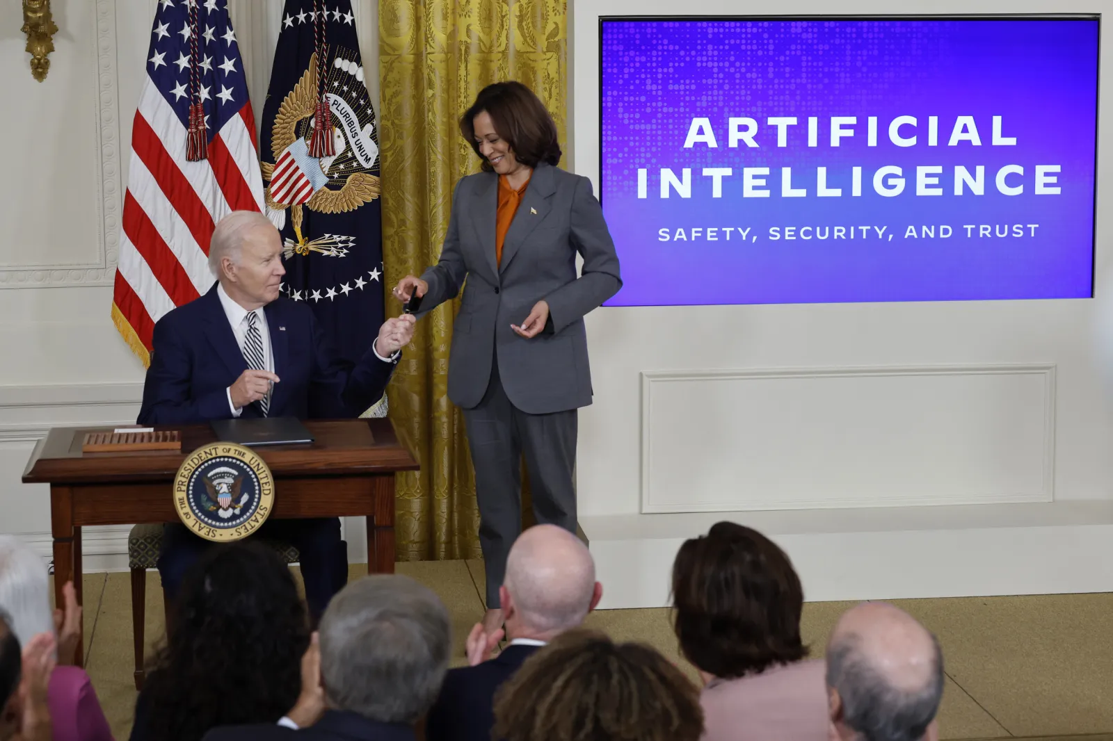 AI ‘Must be Governed,’ Biden Says While Announcing New Safety Measures ...