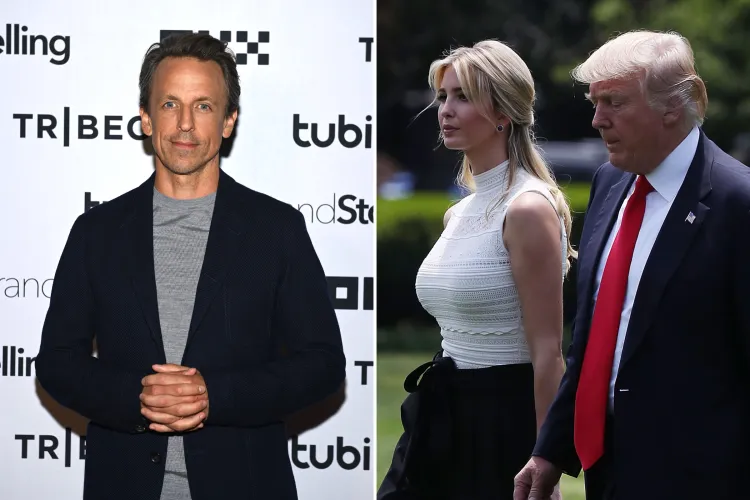 Ivanka Trump Testifying Is Freaking Her Father Out, Seth Meyers Says ...