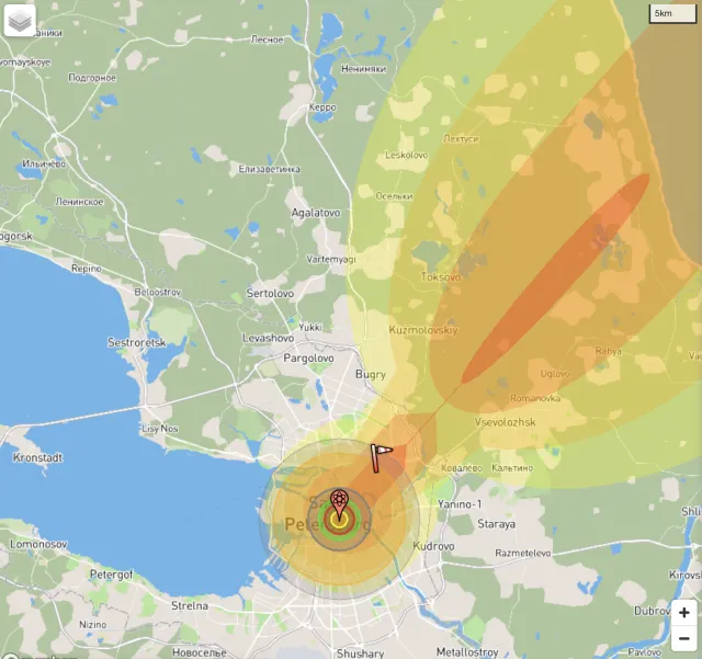 Nuclear Bomb Map Shows Impact if Biden’s New Weapon Dropped on Russia ...