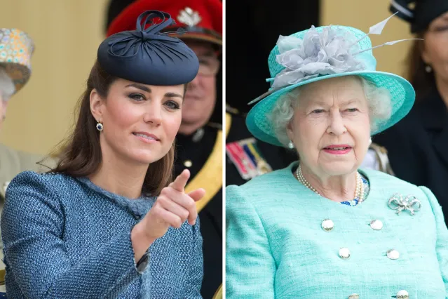 Kate Middleton Moment With Queen Elizabeth II Caught on Camera - Newsweek