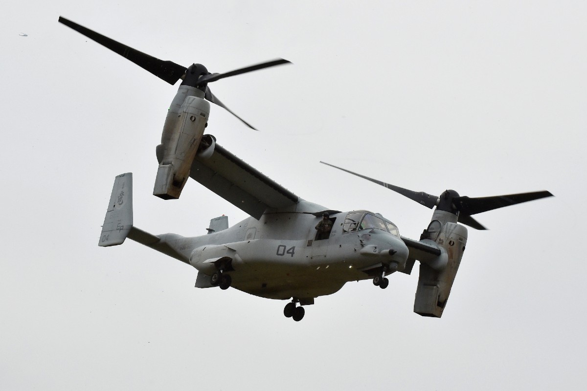 US Osprey Crash Sparks Search for Survivors - Newsweek