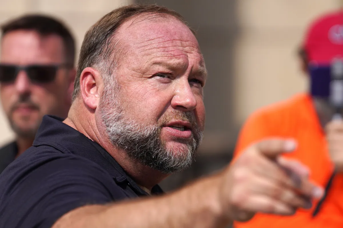 Alex Jones Is Back - Newsweek