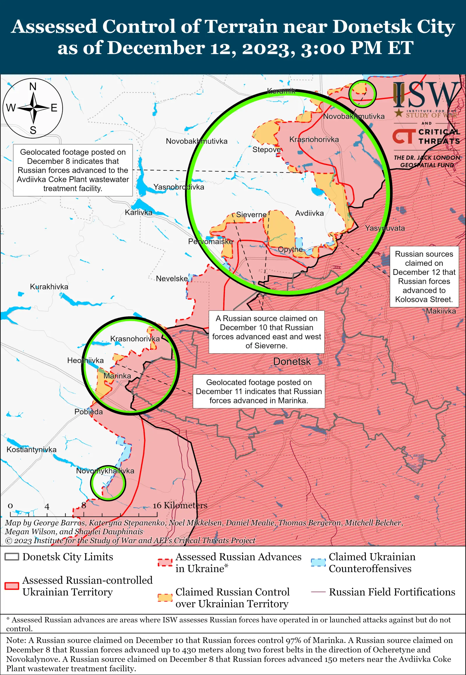 Ukraine War Maps Show Avdiivka Fighting Amid ‘Costly’ Rus... - Newsweek