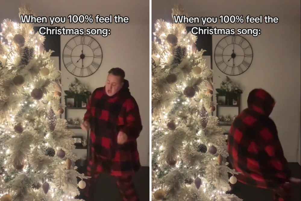 Man’s Hilariously Passionate Christmas Dancing Delights Internet ...