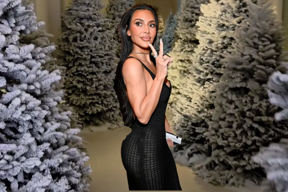 Kim Kardashian Christmas Decorations Spark Outrage - Newsweek