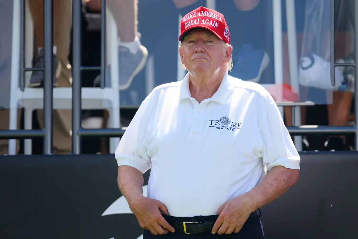 Donald Trump ‘Girdle’ Appears Visible in New Photos - Newsweek