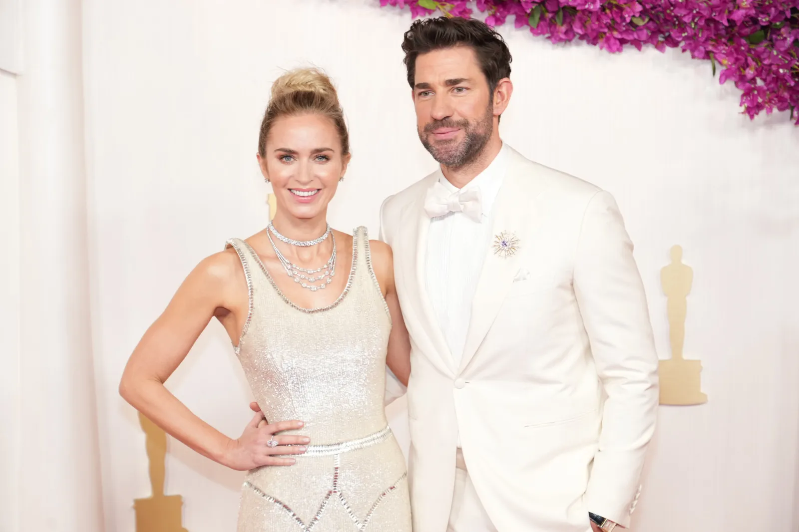 John Krasinski’s Sweet Reaction to Emily Blunt at Oscars - Newsweek