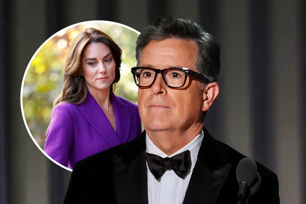 Stephen Colbert Responds to Kate Middleton Backlash - Newsweek
