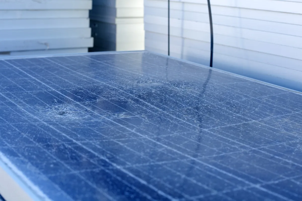 Thousands of Solar Panels in Texas Destroyed by Hailstorm - Newsweek