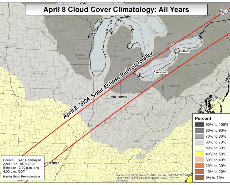 Solar Eclipse Weather Forecast as Clouds Threaten View of Phenomenon ...