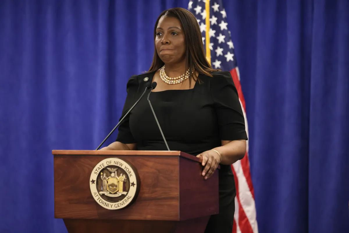 Letitia James Responds After Donald Trump Bond Rejected - Newsweek