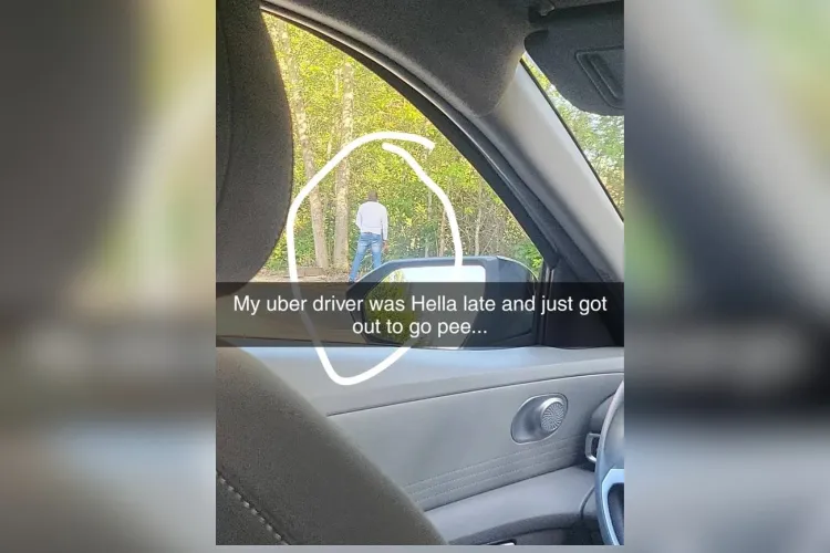 Late Uber Driver Makes Unexpected Stop, Customer in Shock at What They ...