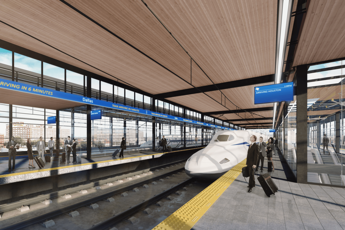 Texas Poised to Get America’s First Bullet Train - Newsweek