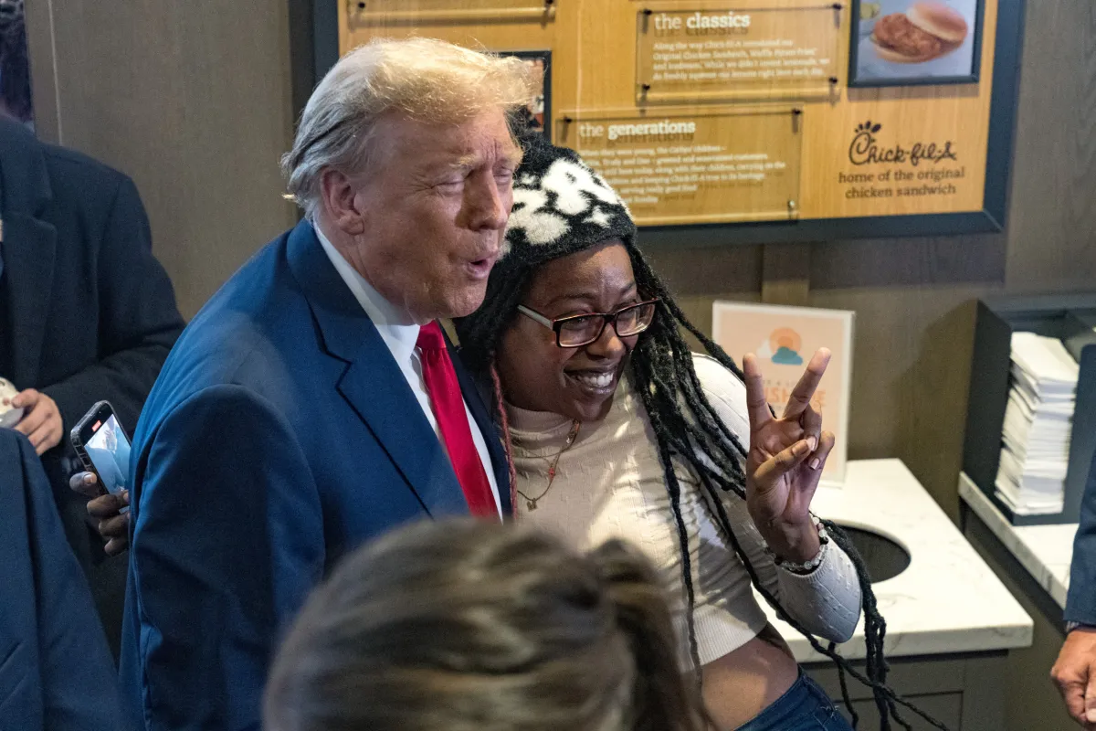 Black Woman Says Viral Moment With Donald Trump Was ‘Learning ...