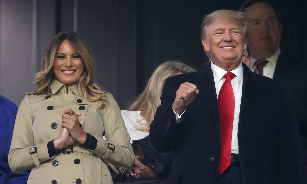 Donald Trump Sends Melania a Message From Court - Newsweek