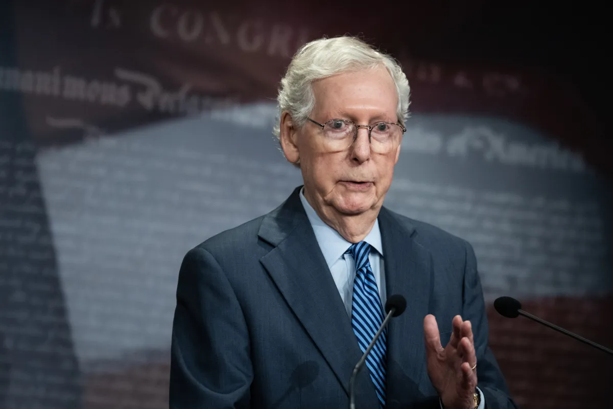 Mitch McConnell Confronted Over Voting to Acquit Donald Trump - Newsweek