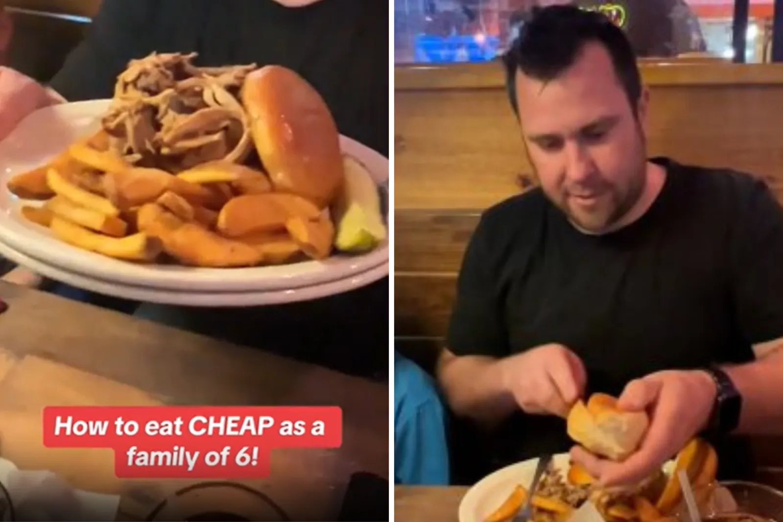 How Family of Six Eat Out Without ‘Breaking the Bank’ Sparks Debate ...