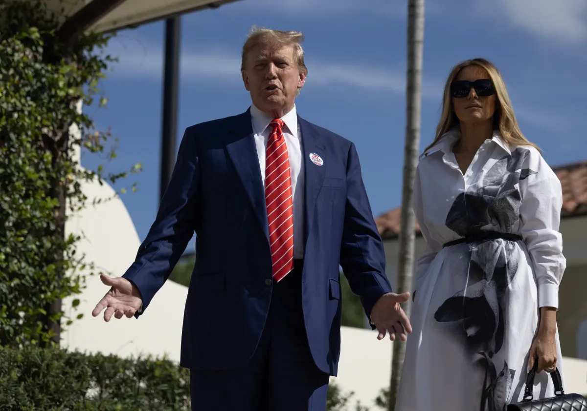 Donald Trump Issues Melania Update: ‘Very Hard for Her’ - Newsweek