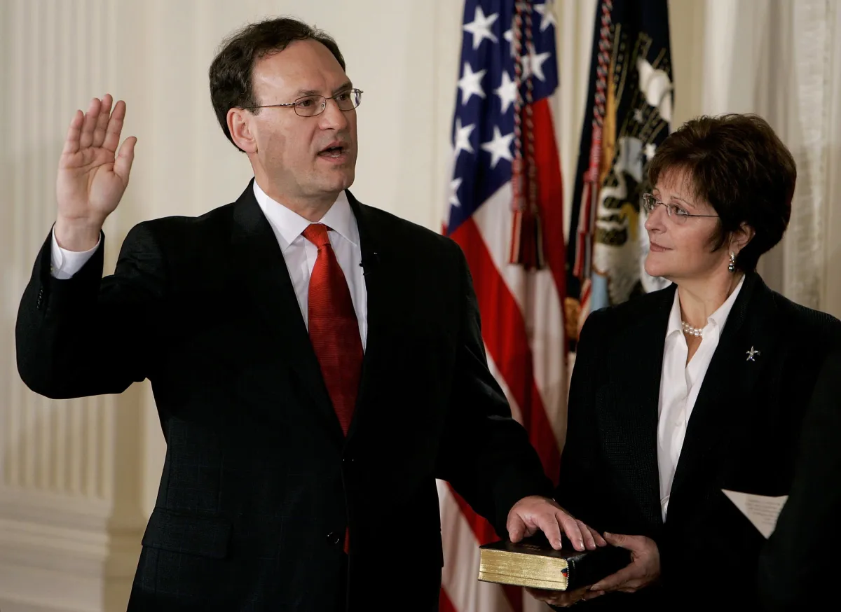 Who Is Samuel Alito’s Wife? Martha-Ann in Spotlight After Flag Scandal ...