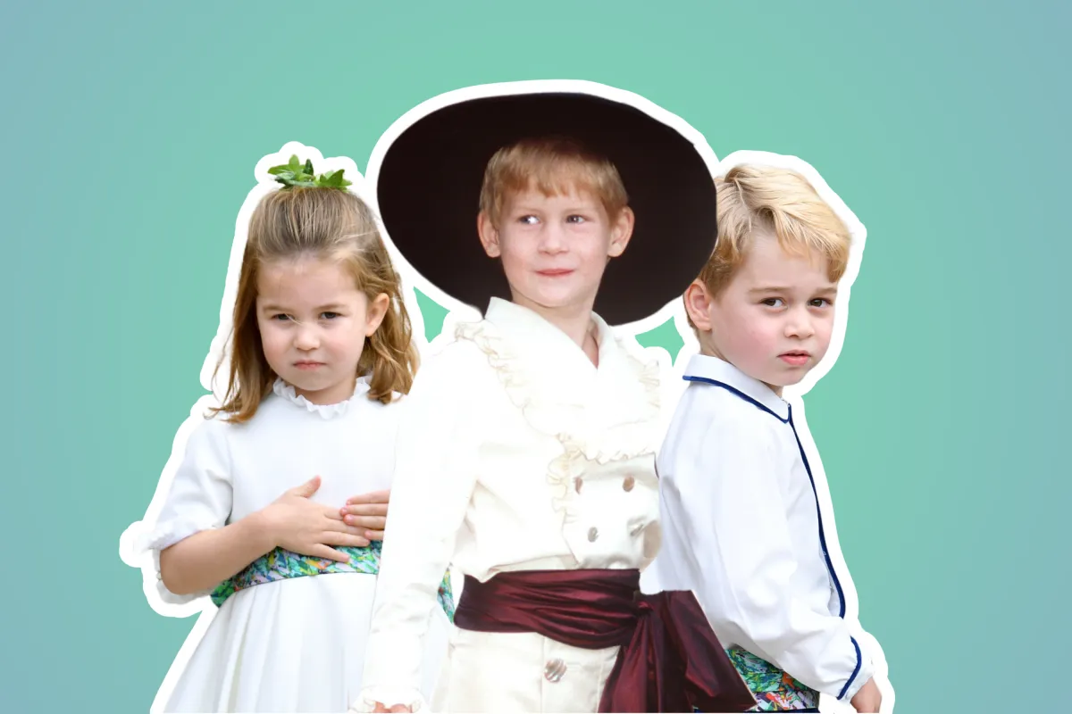 5 Times Royals Served As Page Boys and Bridesmaids: From Harry to ...