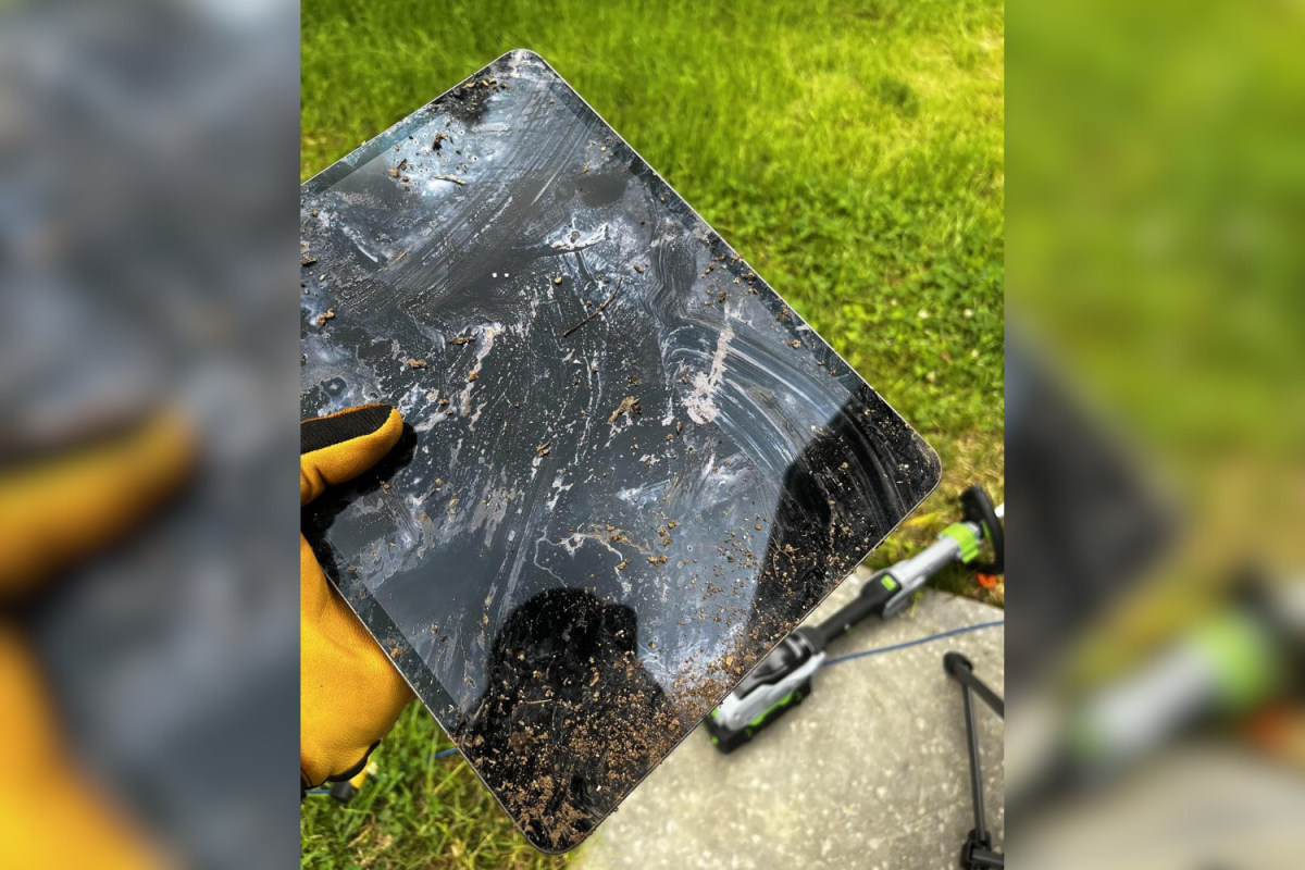 Shock as Homeowner Digs up iPad While Clearing Backyard: ‘Mystery’ - Newsweek
