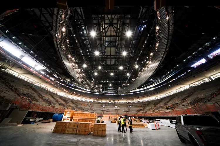 Construction Wraps Up on the World’s Most Expensive Arena - Newsweek