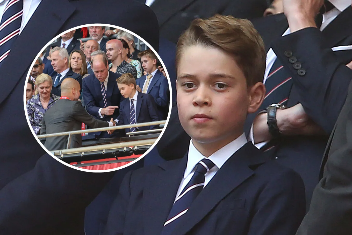 Prince George’s Grown-Up Royal Gesture Caught on Camera - Newsweek