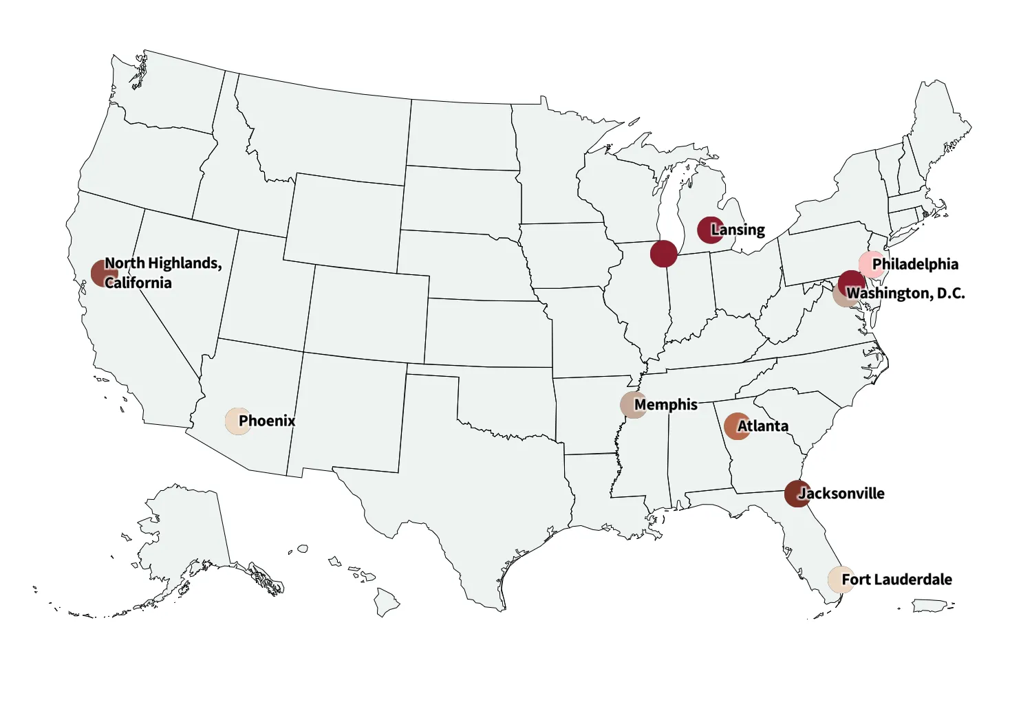 Memorial Day Shooting Map Shows Over a Dozen Injured, Killed - Newsweek