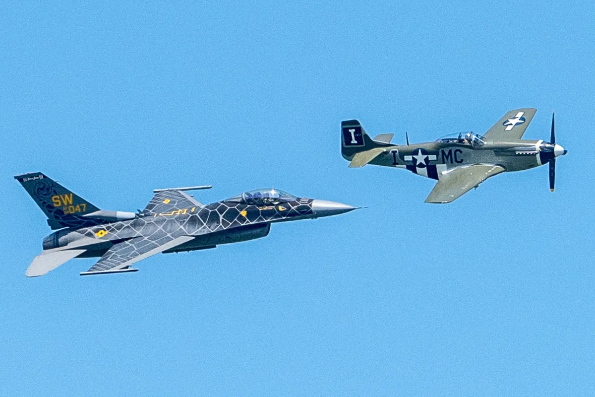 P-51 Mustang: How D-Day War Plane Compares To F-16 - Newsweek