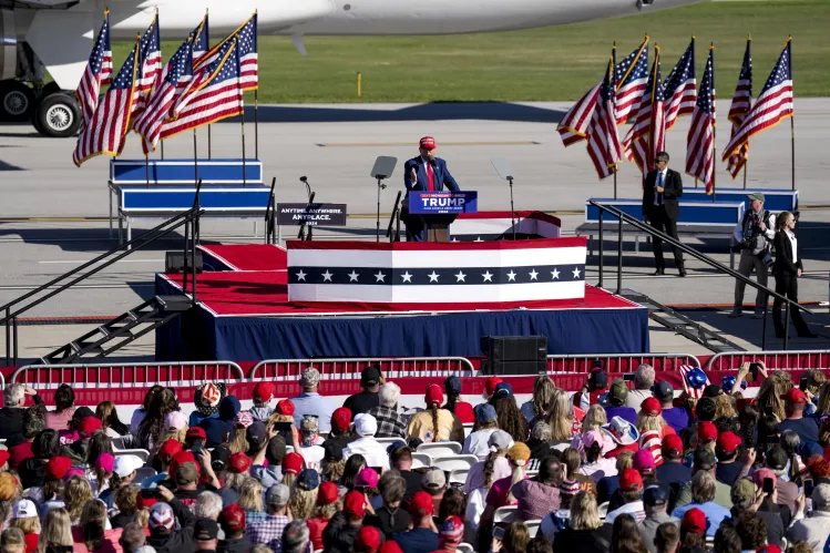 Map Reveals Where Donald Trump Has Campaigned So Far - Newsweek