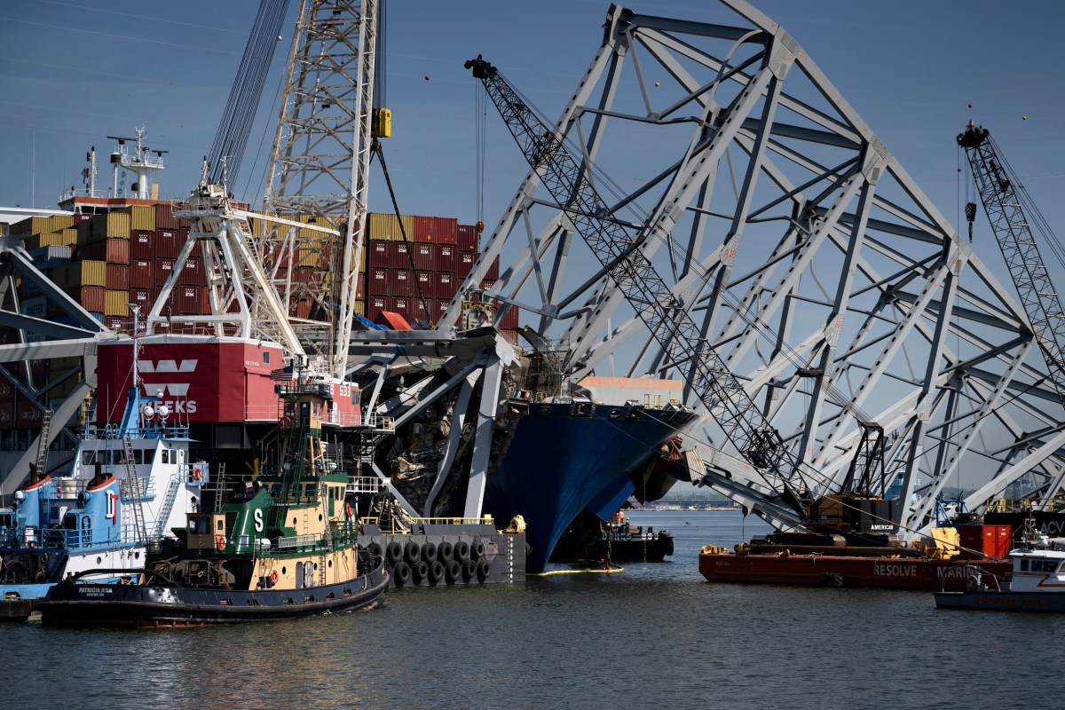 Cargo Ship Leaves Baltimore 3 Months After Fatal Bridge Collapse - Newsweek