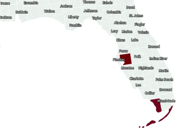 Florida Beach Map Shows Warnings Amid ‘Fecal Pollution’ Fears - Newsweek