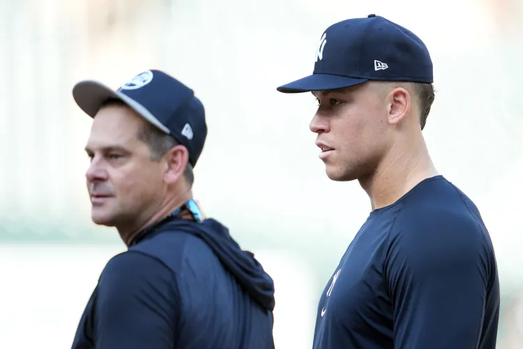 Aaron Judge's Hitting Coach Slams Yankees; Aaron Boone Responds - Newsweek