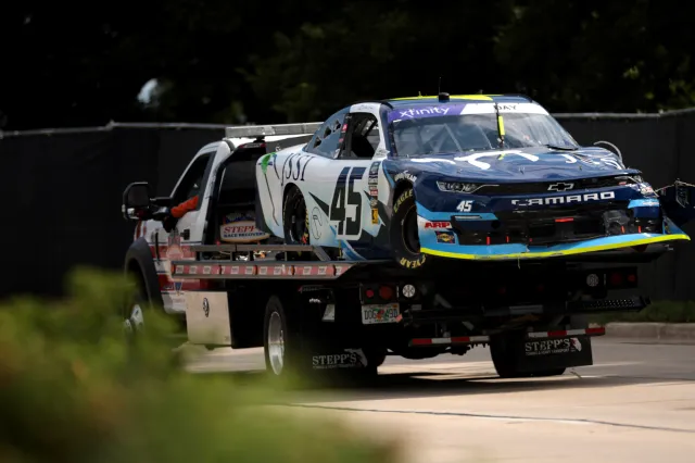 NASCAR News: Justin Allgaier Opens Up About Scary Alon Day Wreck - Newsweek
