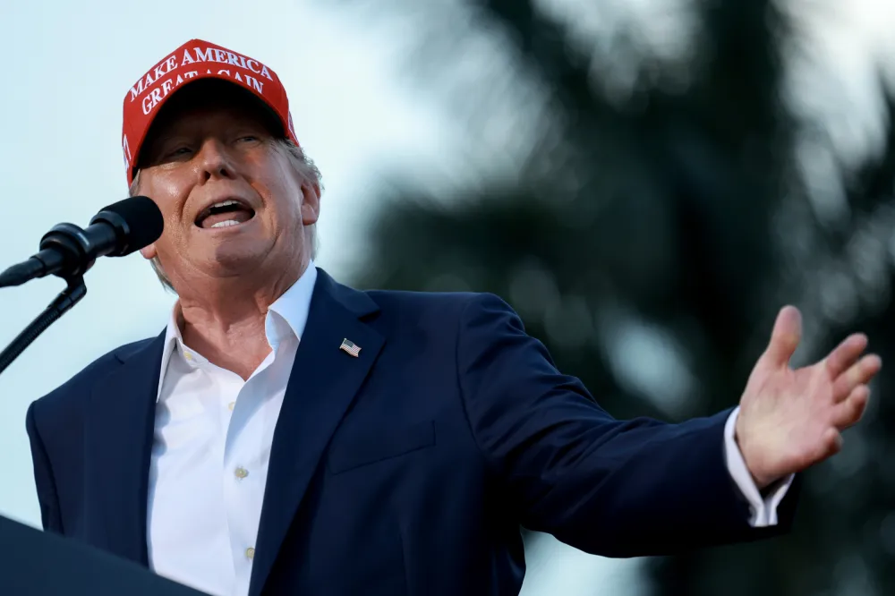 Video Shows Donald Trump’s Reaction to Being Shot on Stage - Newsweek