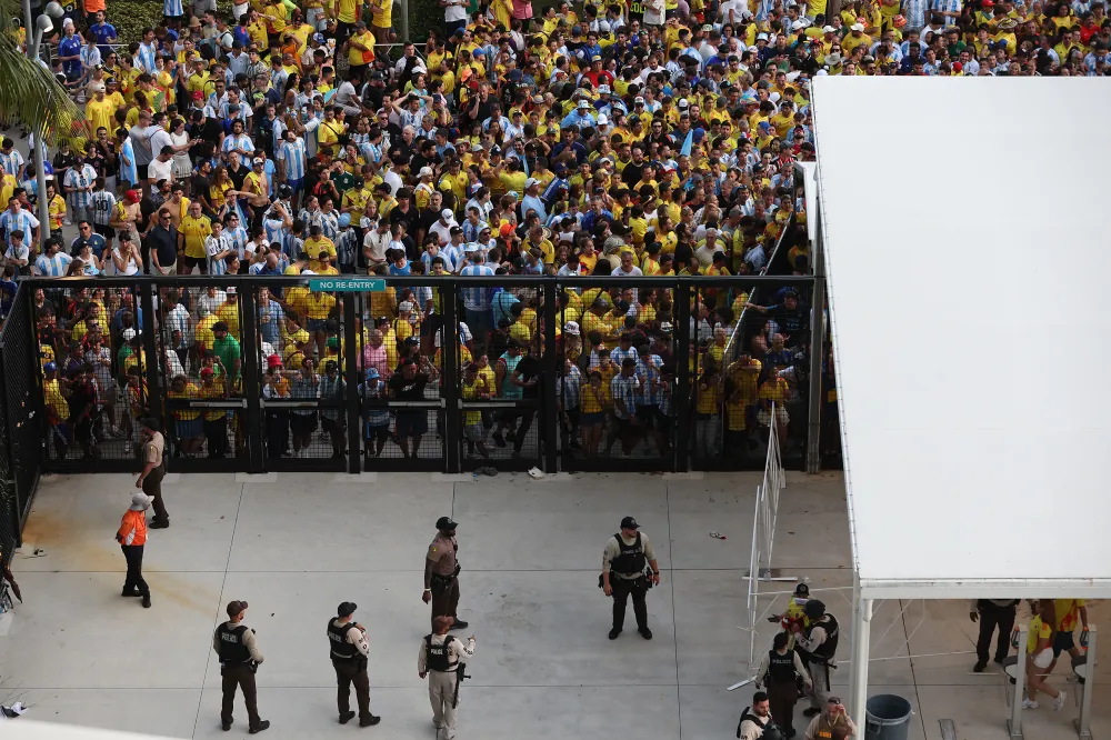 Chaos at Copa America Shows US Not Ready for World Cup - Newsweek