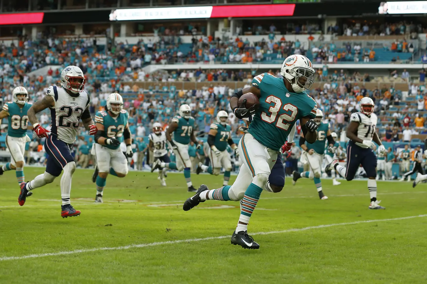 'Miracle in Miami' Dolphins Running Back Kenyan Drake Announces ...