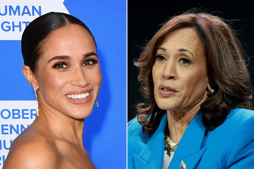 What Meghan Markle Said About Kamala Harris - Newsweek