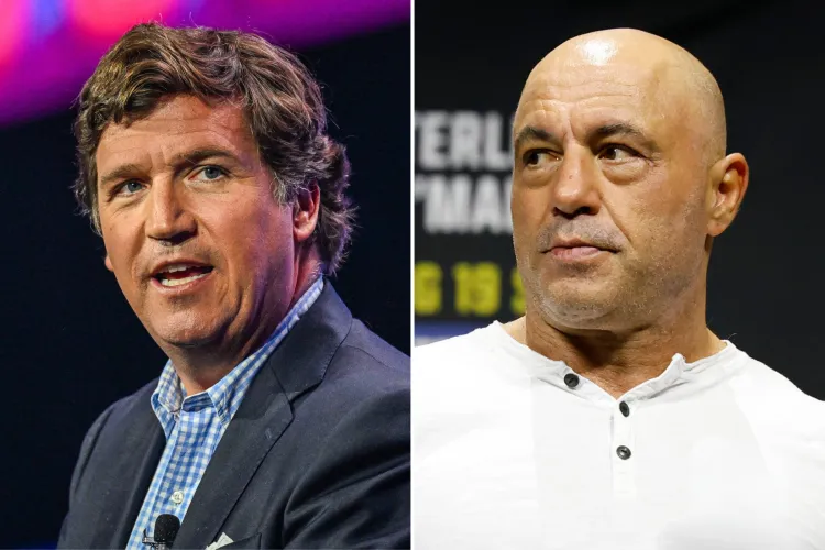 Tucker Carlson Scores Win Over Joe Rogan - Newsweek