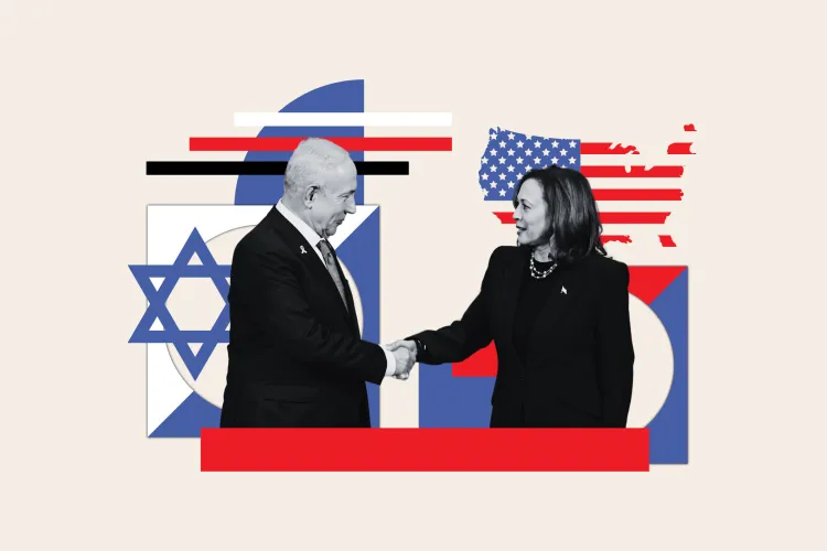 Kamala Harris’ Language on Gaza Marks Change in White House Tone - Newsweek