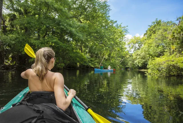Woman Enjoys Kayaking Trip Until She Spots Something Terrifying - Newsweek